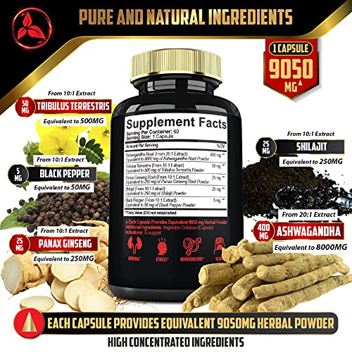 Mecisco Ashwagandha capsules for daily health