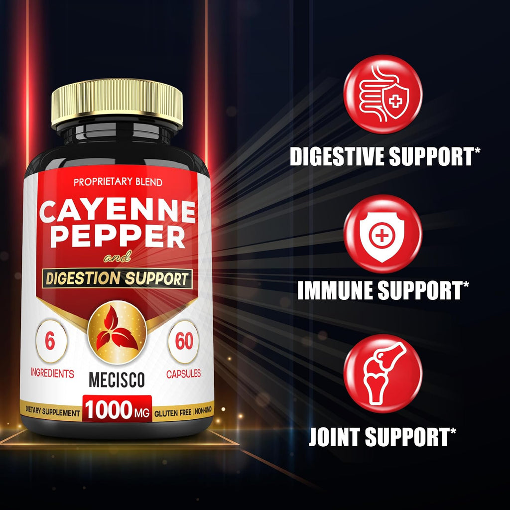 Mecisco cayenne 500 mg for weight loss