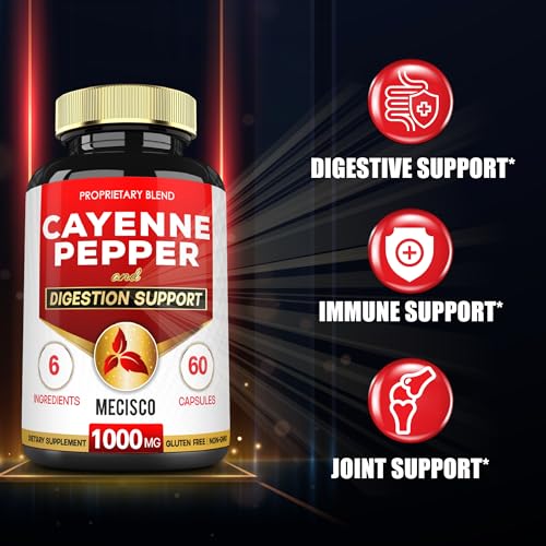 Mecisco cayenne for digestive health