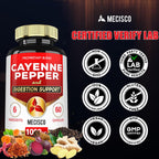 Mecisco cayenne for improved circulation