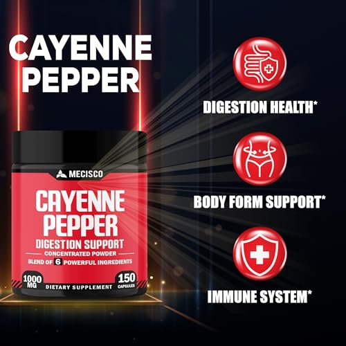 Mecisco cayenne pepper 6-in-1 formula