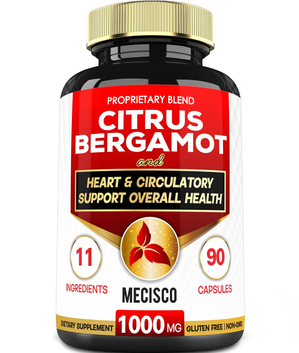 Mecisco Citrus Bergamot capsules for wellness