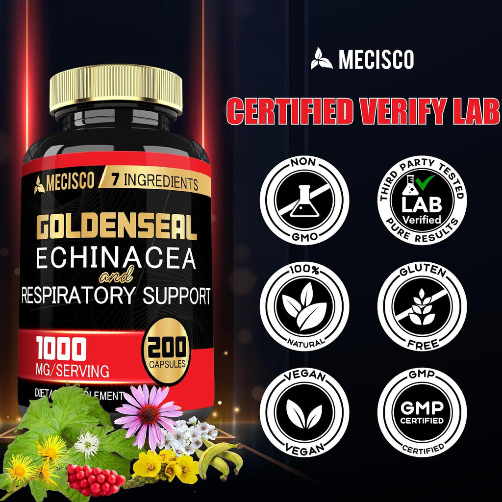 Mecisco Goldenseal capsules for daily use