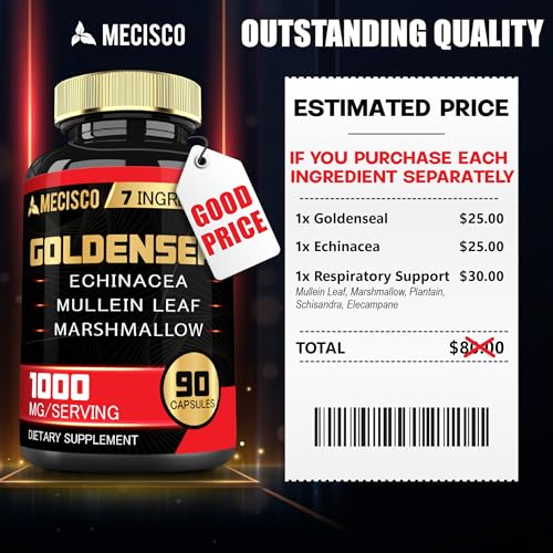 Mecisco Goldenseal Root for everyday vitality
