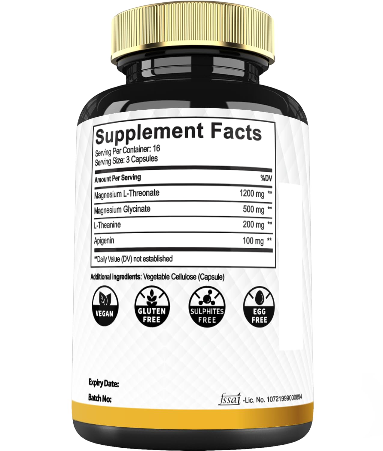 Mecisco magnesium for brain and mood balance