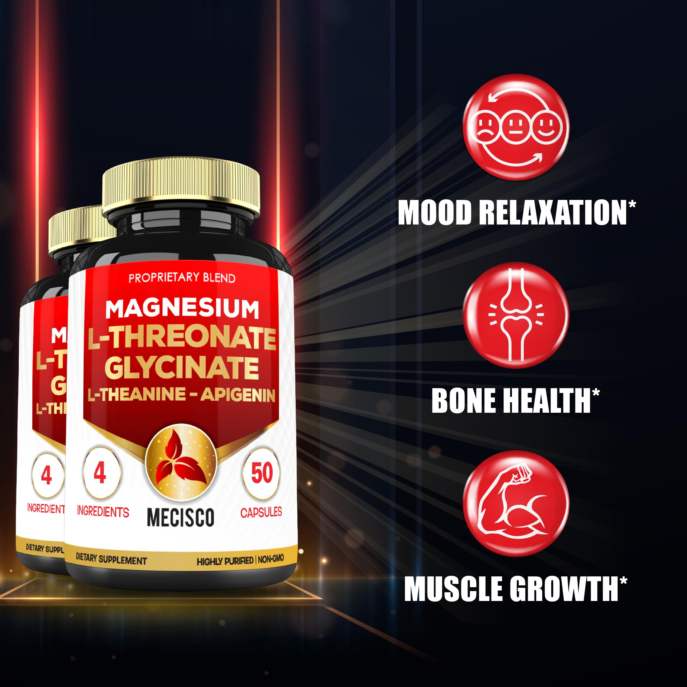 Mecisco magnesium for enhanced mental clarity