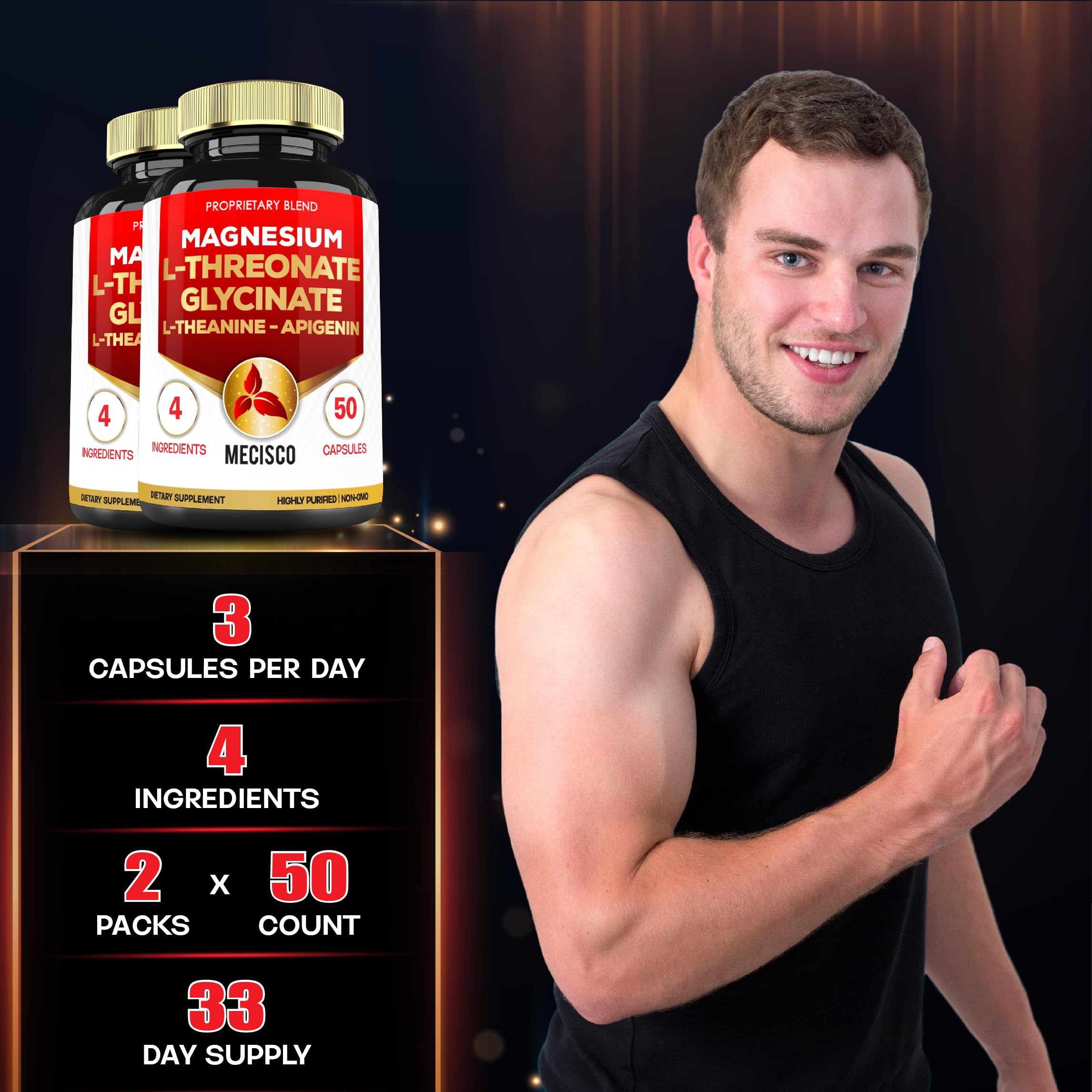 Mecisco magnesium for overall wellness