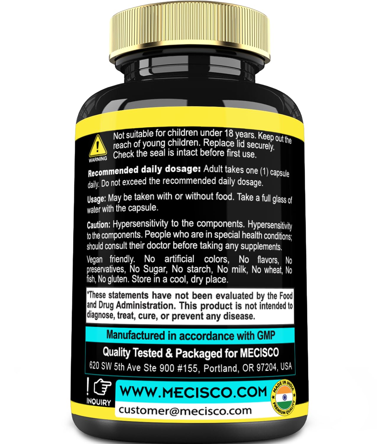 Mecisco multivitamin for immune support