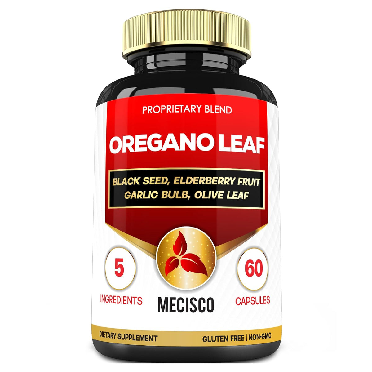 Mecisco oregano capsules for wellness