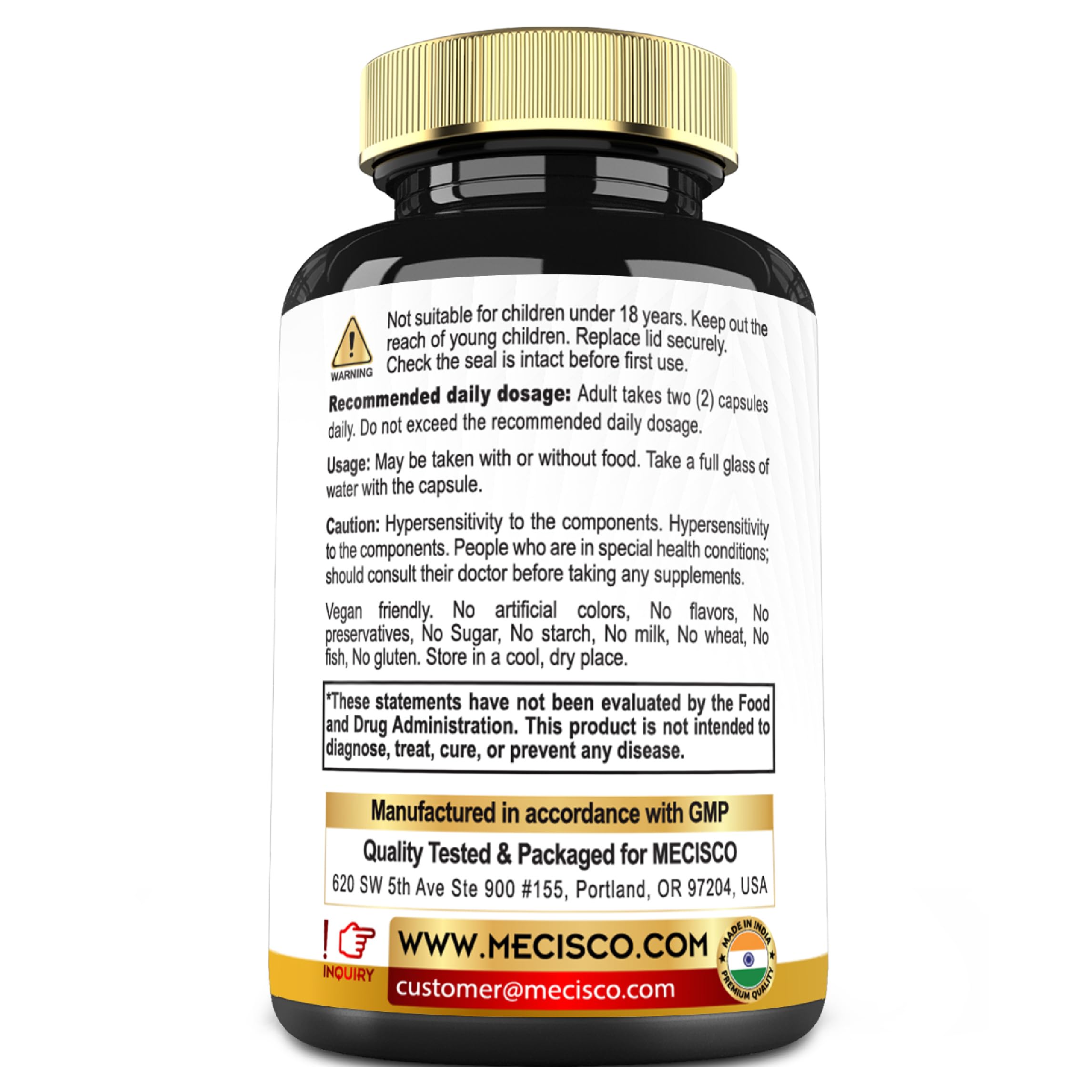Mecisco resveratrol for overall wellness
