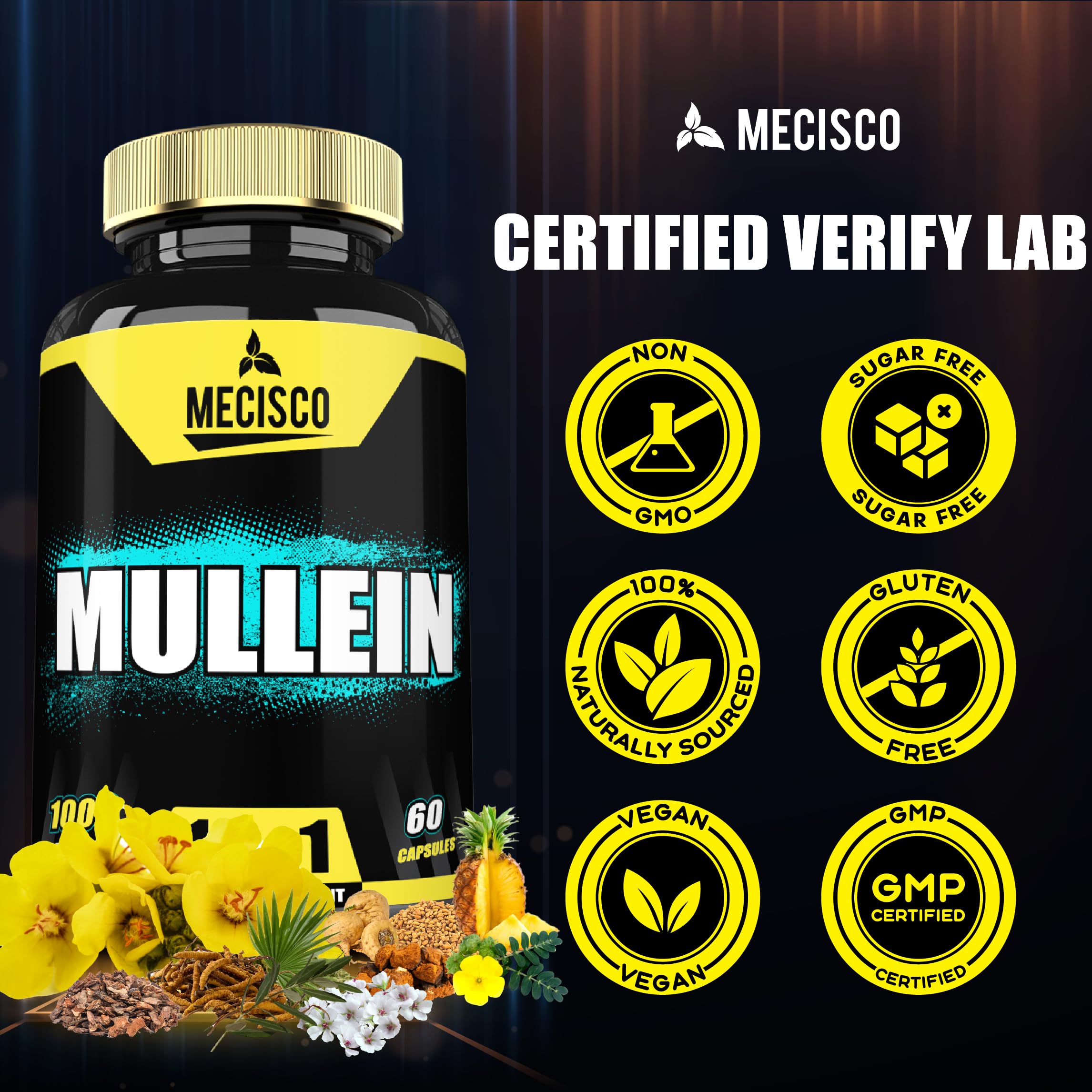 Mecisco wellness formula with ginseng