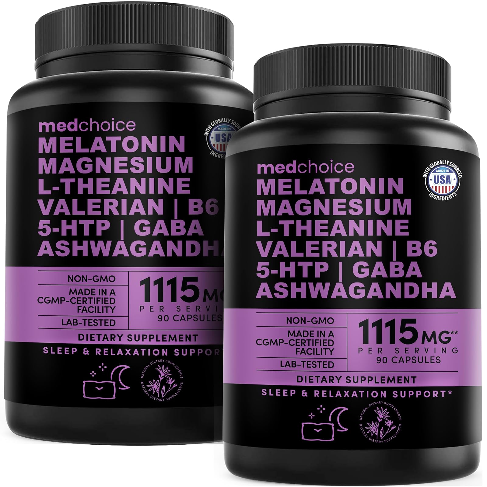 MEDCHOICE melatonin 5 mg capsules