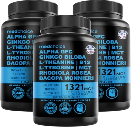 MEDCHOICE nootropic brain supplement capsules