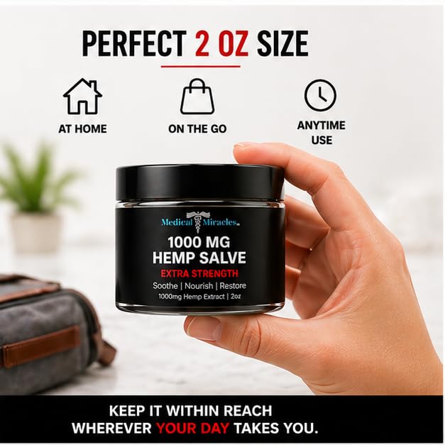 Medical Miracles hemp salve for inflammation