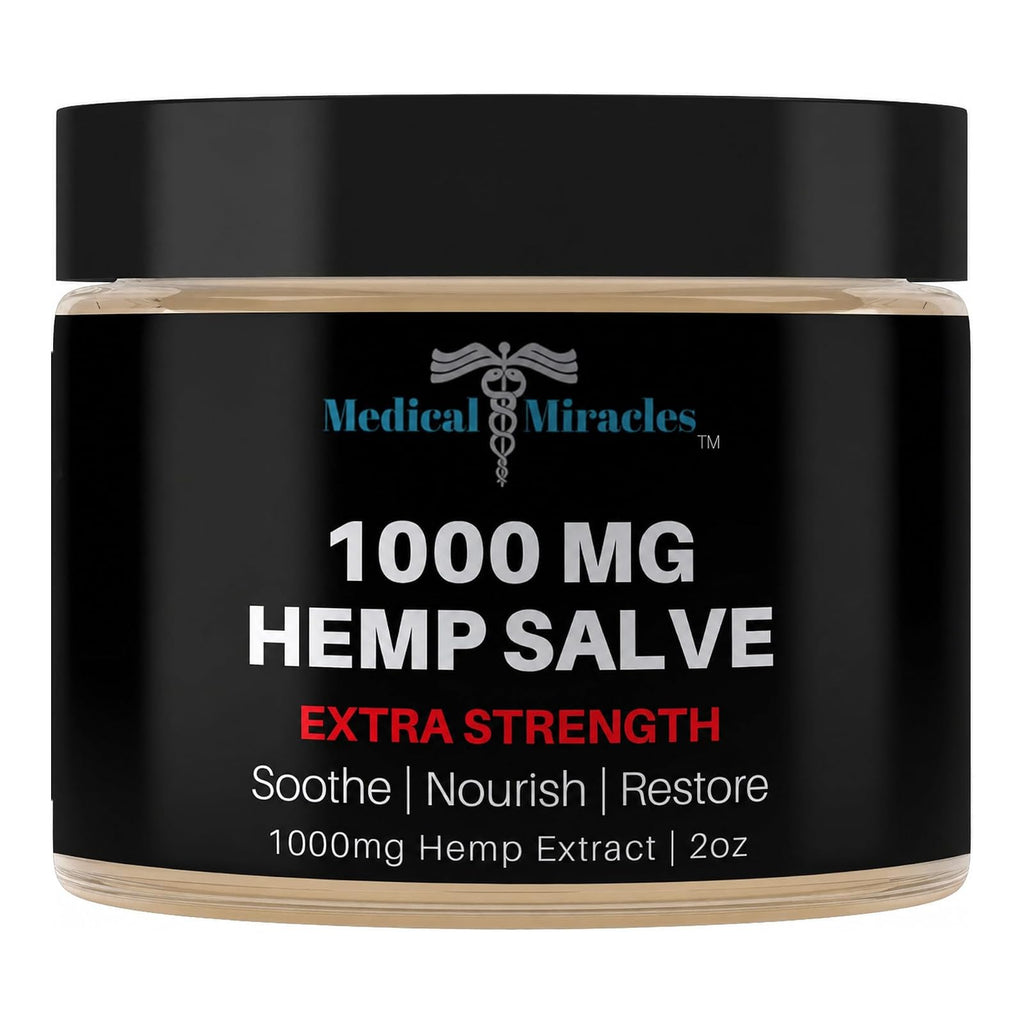Medical Miracles hemp salve for pain relief