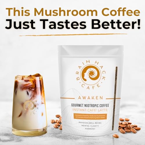 medicinal mushrooms in energy latte