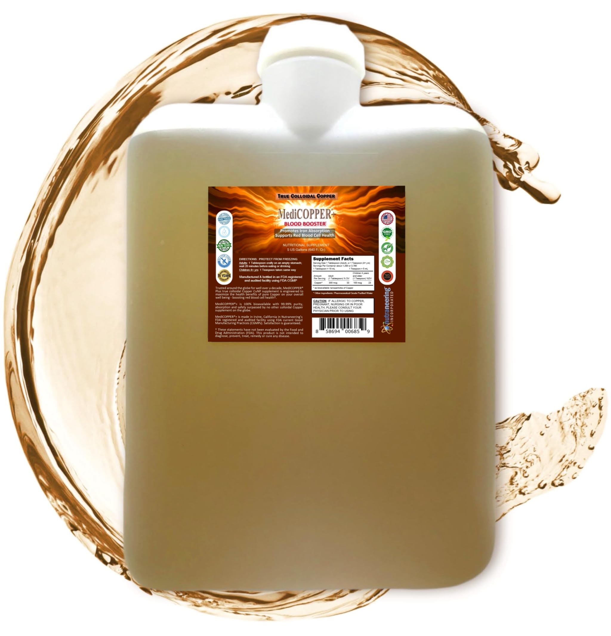 MediCOPPER Plus colloidal copper supplement