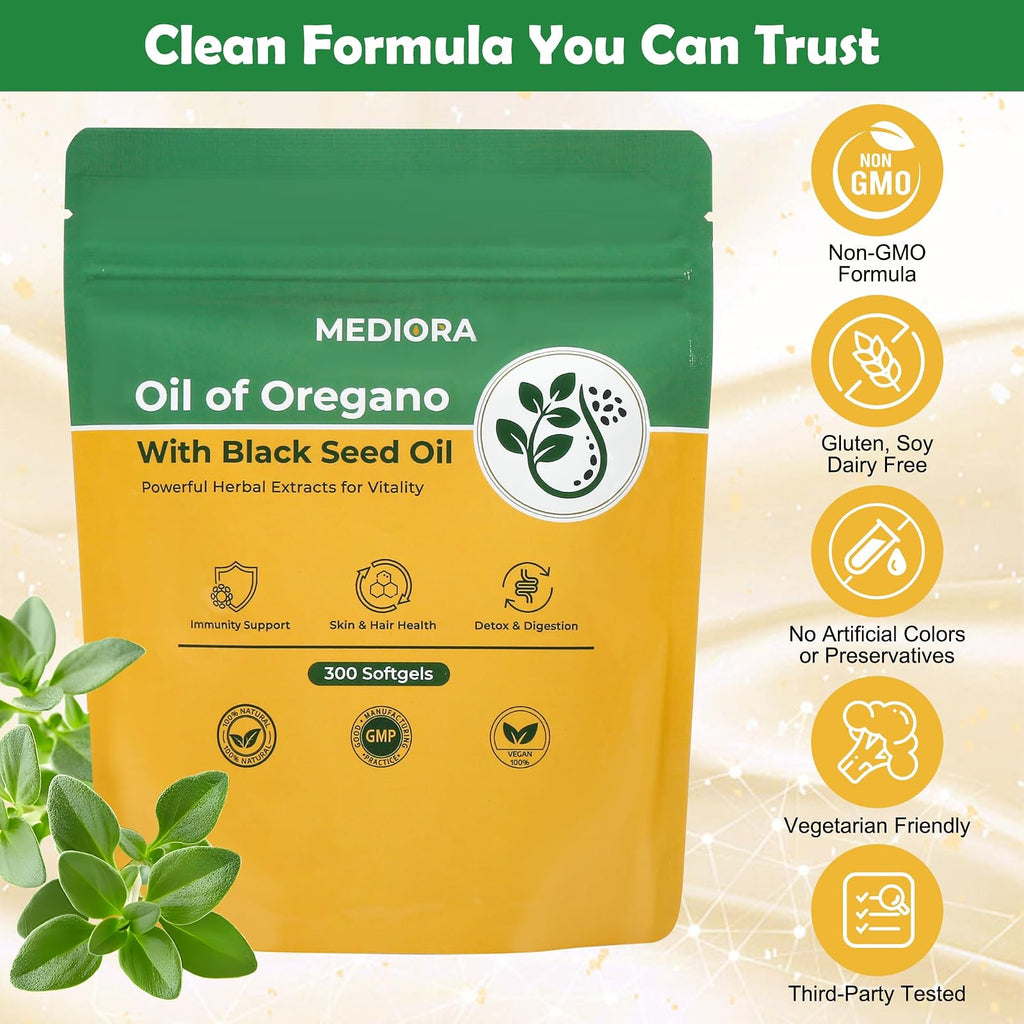 Mediora softgels for wellness