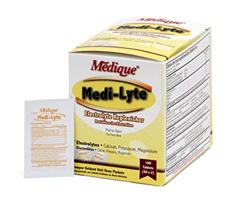 Medique electrolyte tablets for hydration