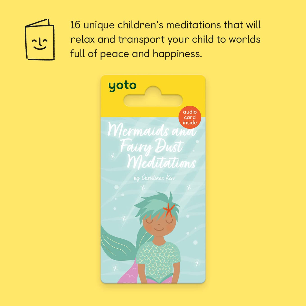 meditation audio card for children
