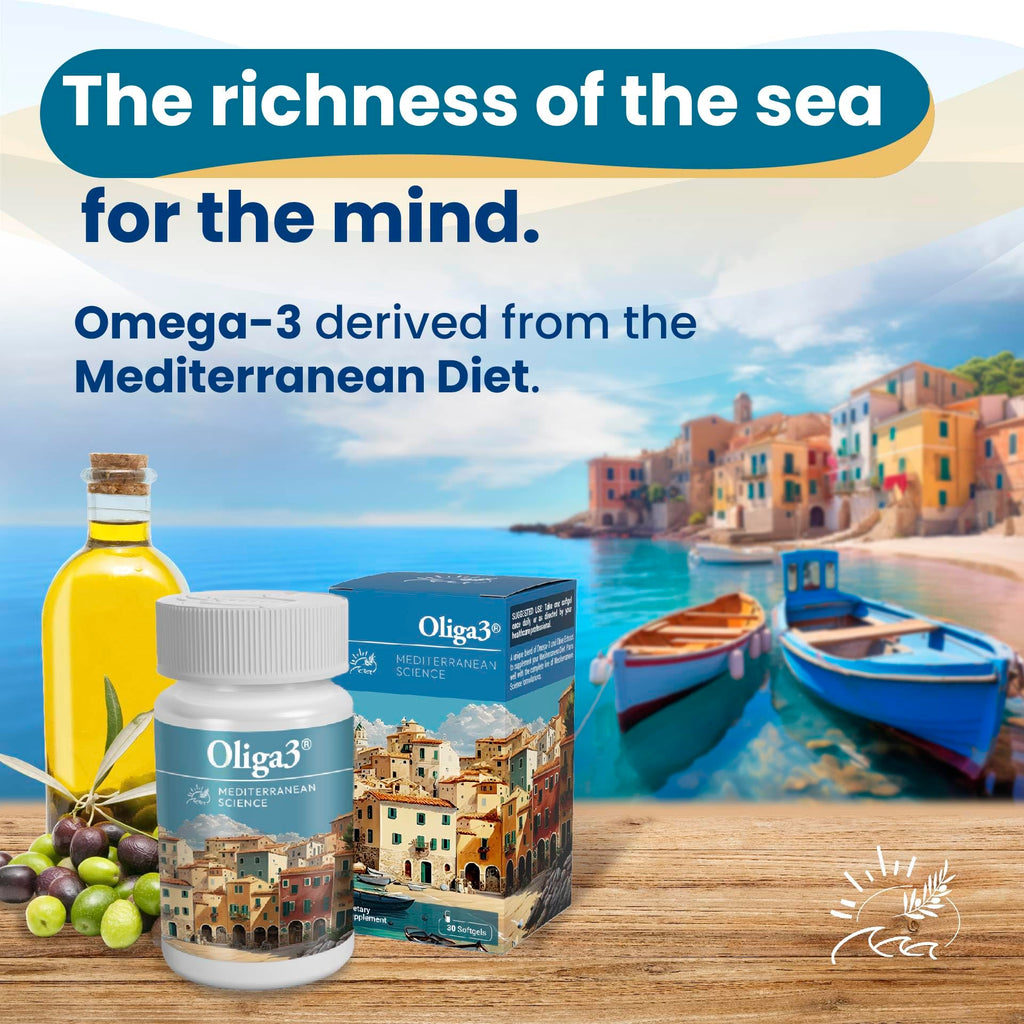 Mediterranean diet blended vitamin supplements