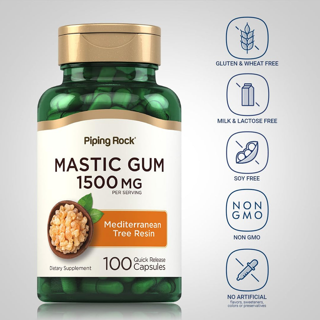Mediterranean tree resin capsules