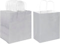 medium silver kraft bags for parties