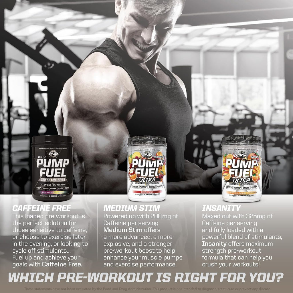 medium stim pre-workout supplement