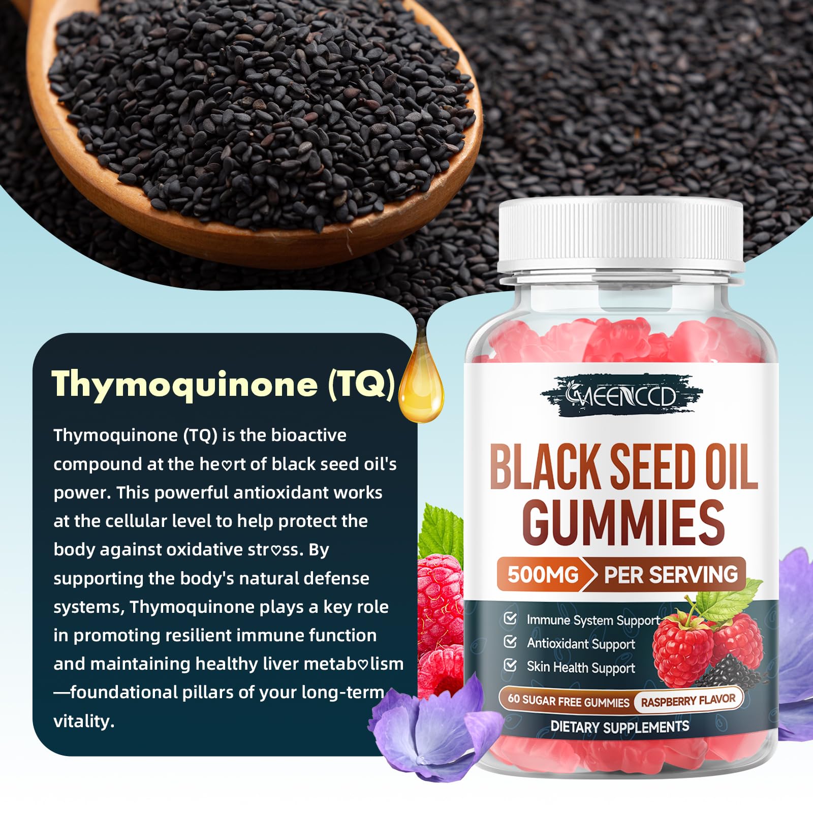 MEENCCD black seed oil supplement