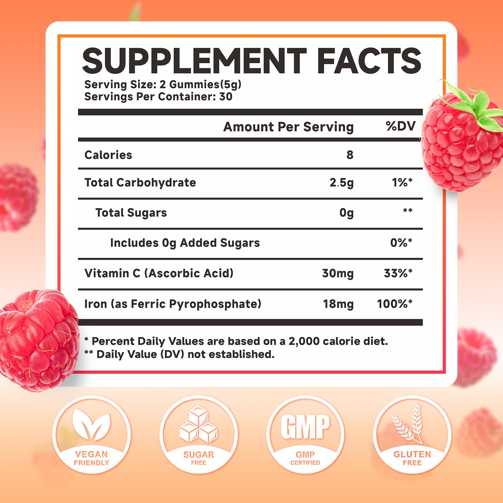 MEENCCD iron supplement for energy