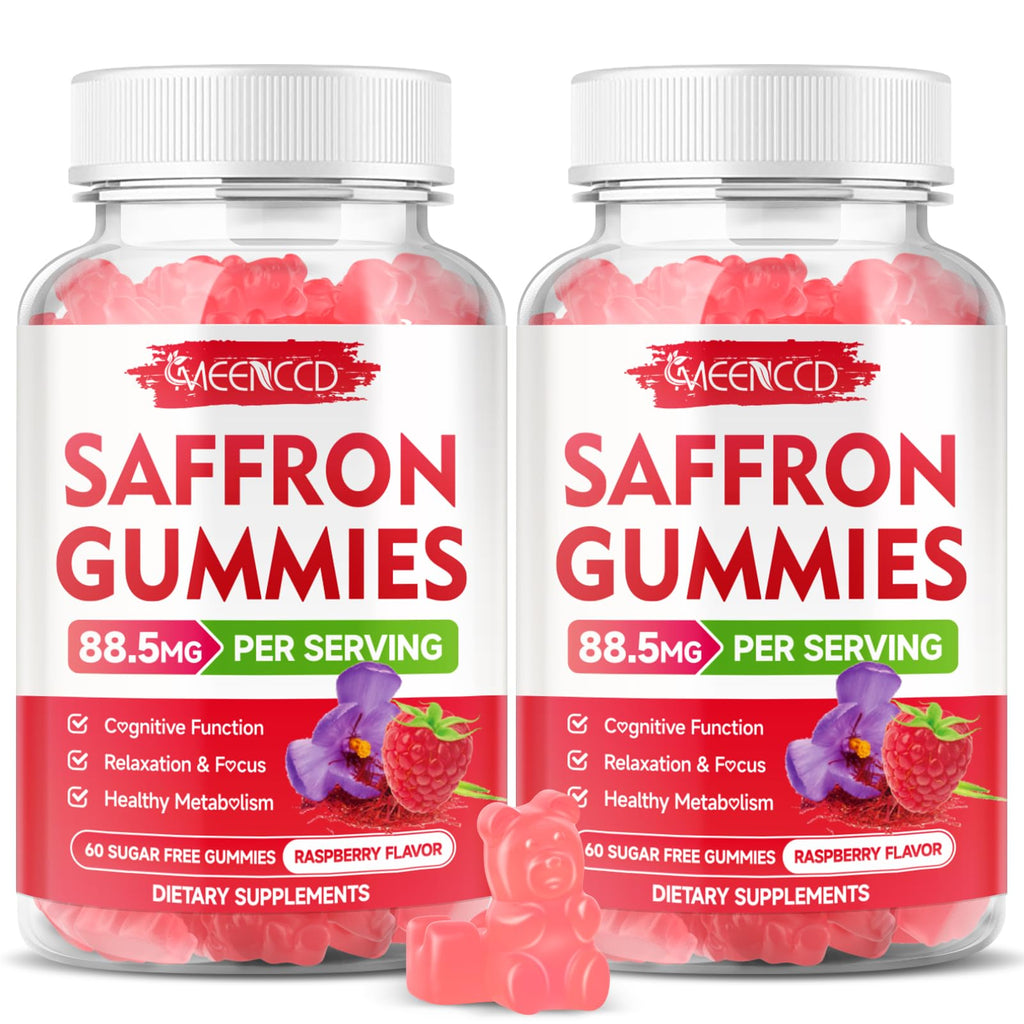 MEENCCD saffron gummies for wellness