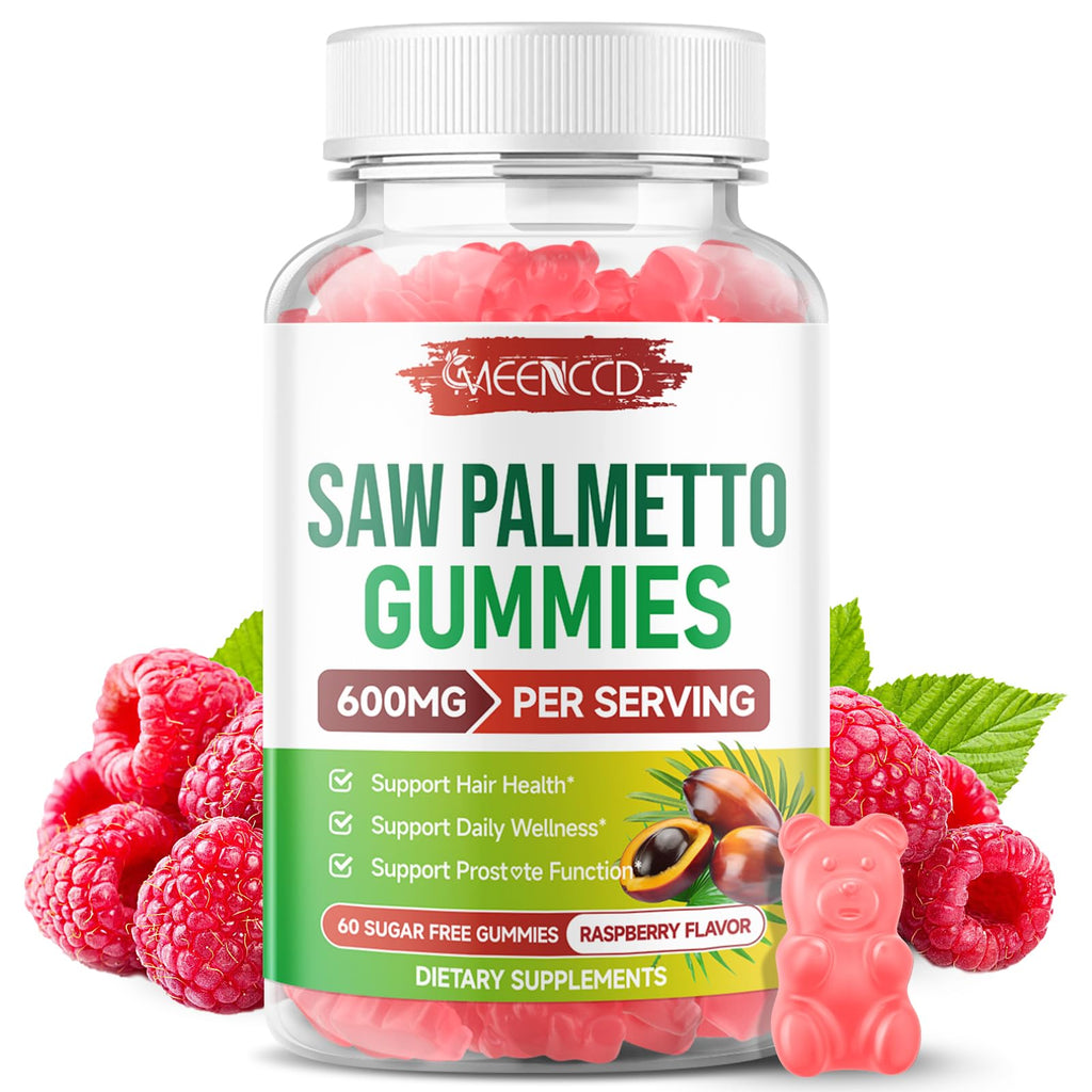 MEENCCD Saw Palmetto gummies for hair health