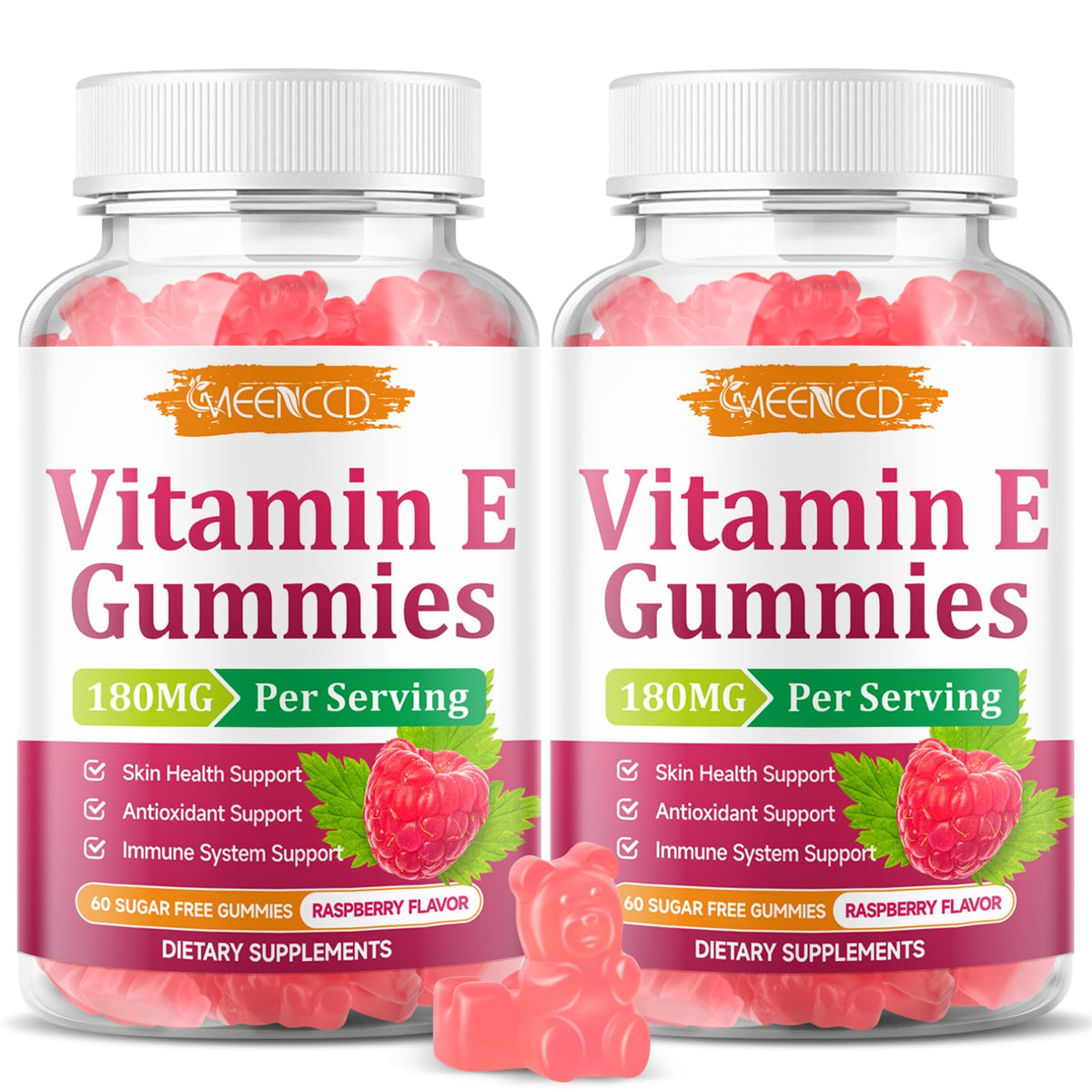 MEENCCD Vitamin E Gummies for skin health