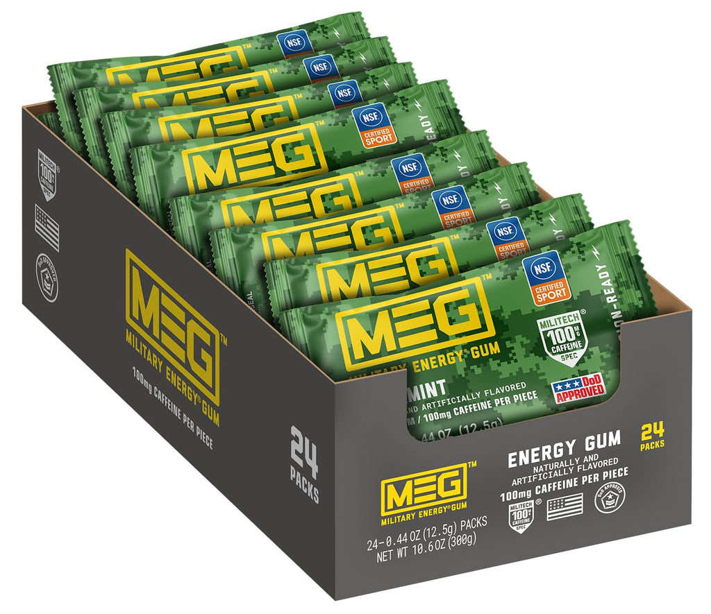 MEG Military Energy Gum for endurance