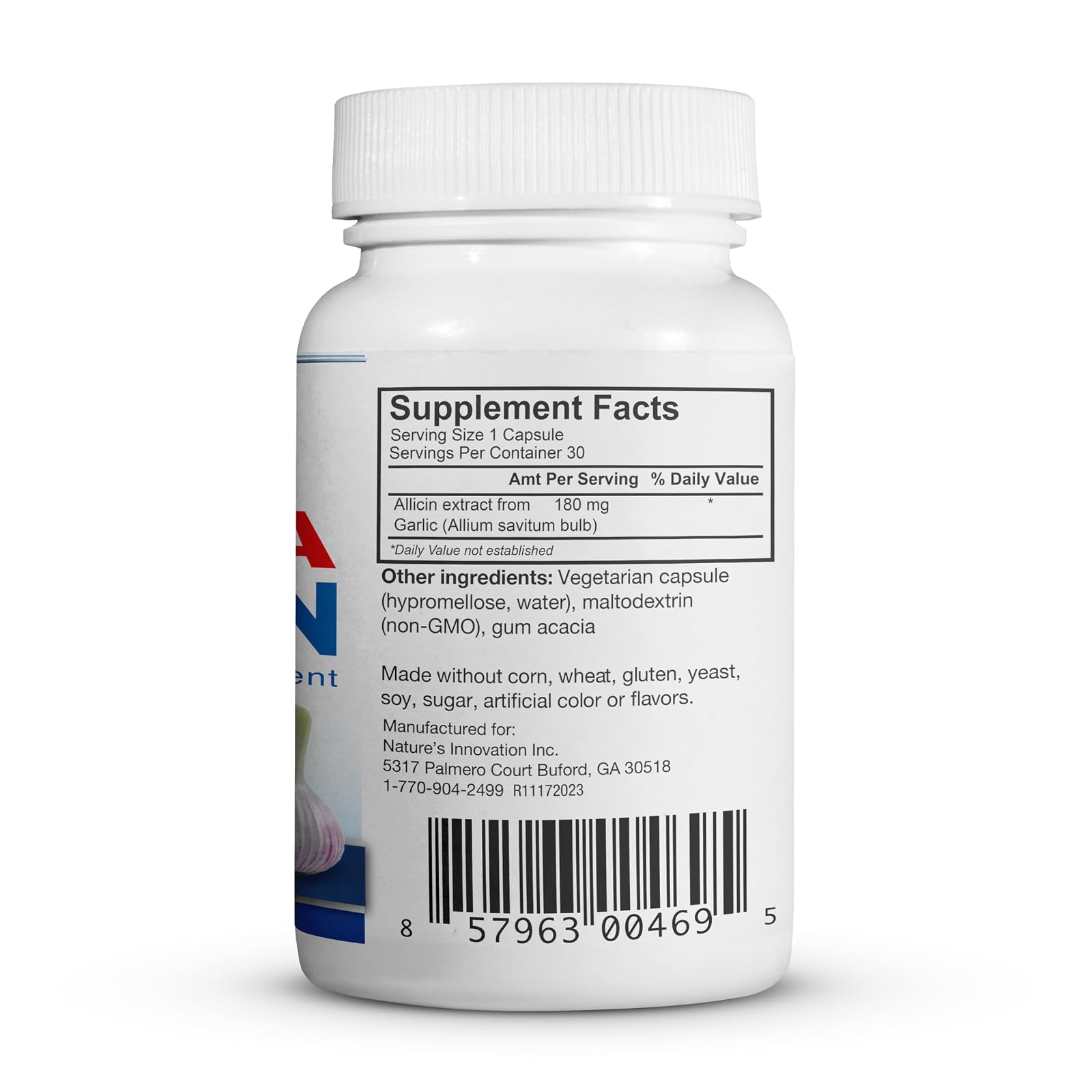 Mega Allicin garlic for cholesterol management