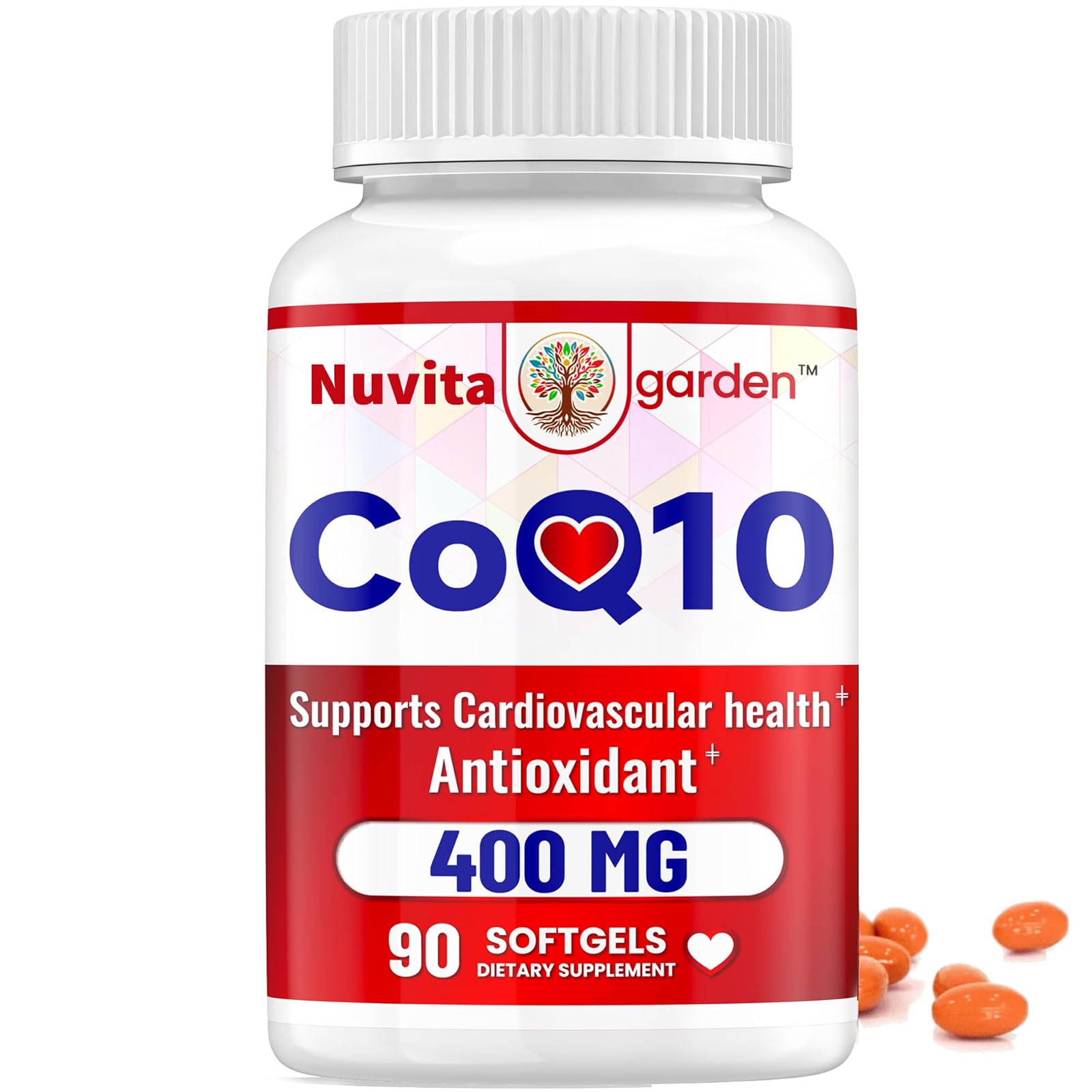 Mega CoQ10 400 mg softgels