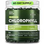 MEGA HEALTH chlorophyll capsules for detox