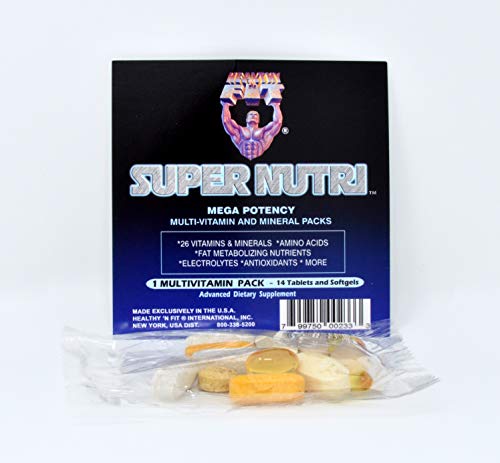 Mega potency vitamins for energy