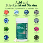 Mega-Strain probiotics for gut balance