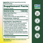 MegaFlora prebiotic with turmeric benefits