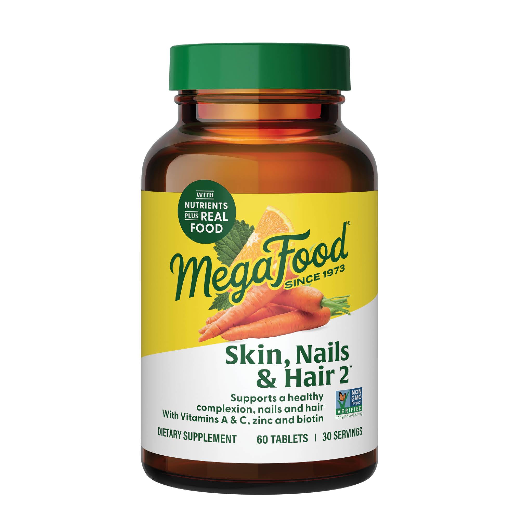 MegaFood B7 Biotin tablets for beauty