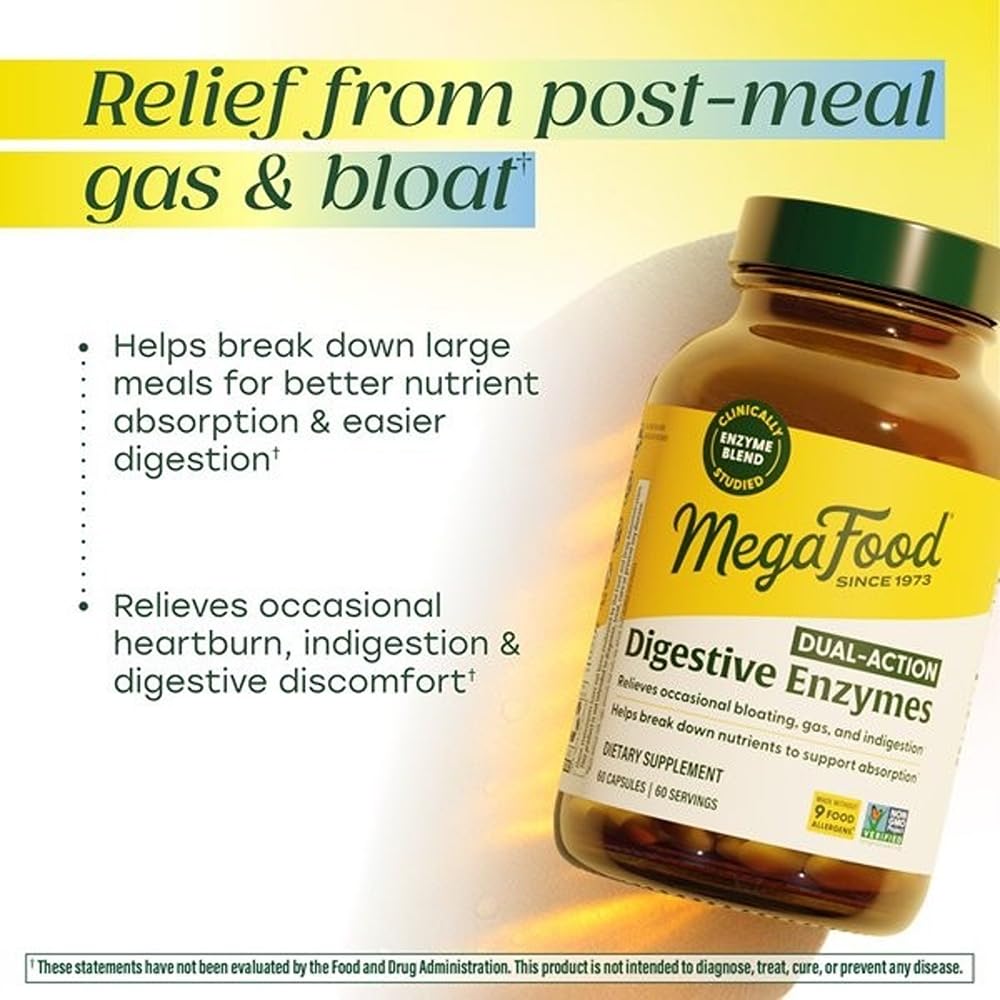 MegaFood capsules for digestive support
