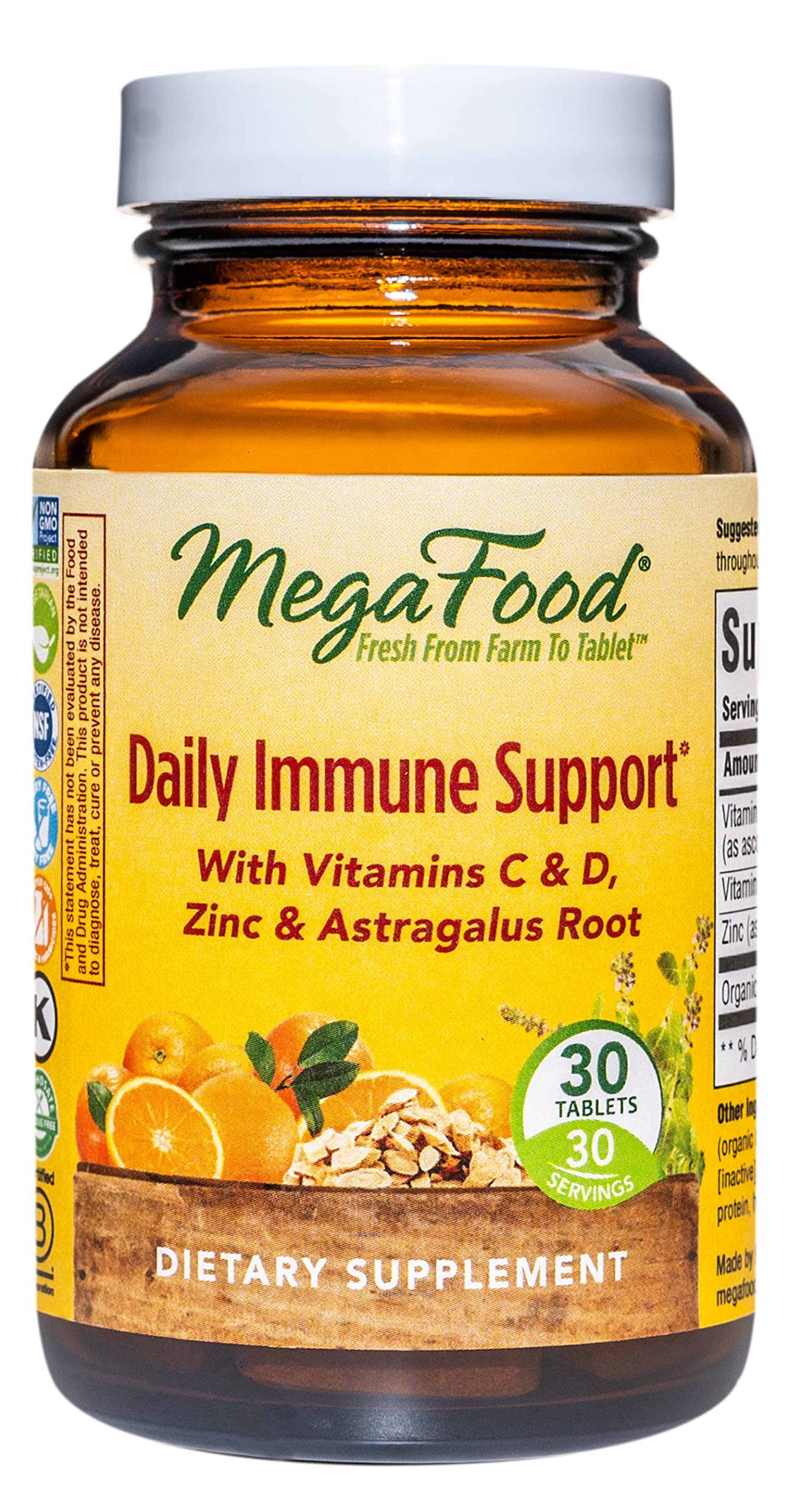 MegaFood Daily Immune Support vitamins
