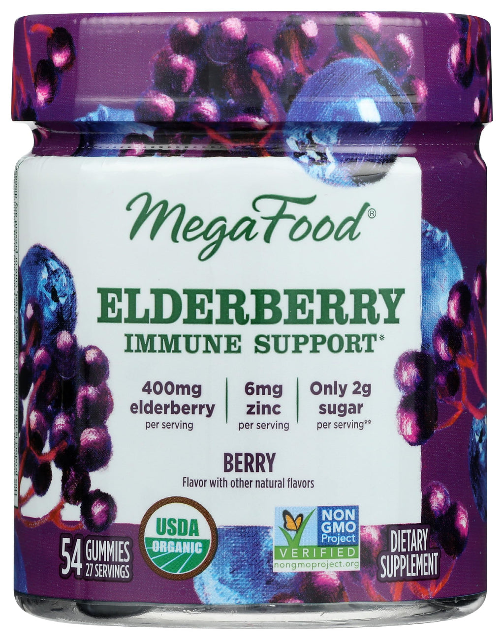 MegaFood elderberry gummies for immunity