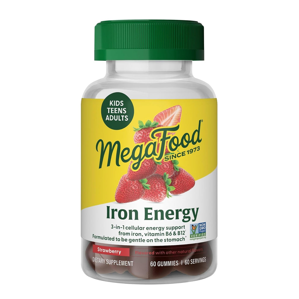 MegaFood iron energy gummies