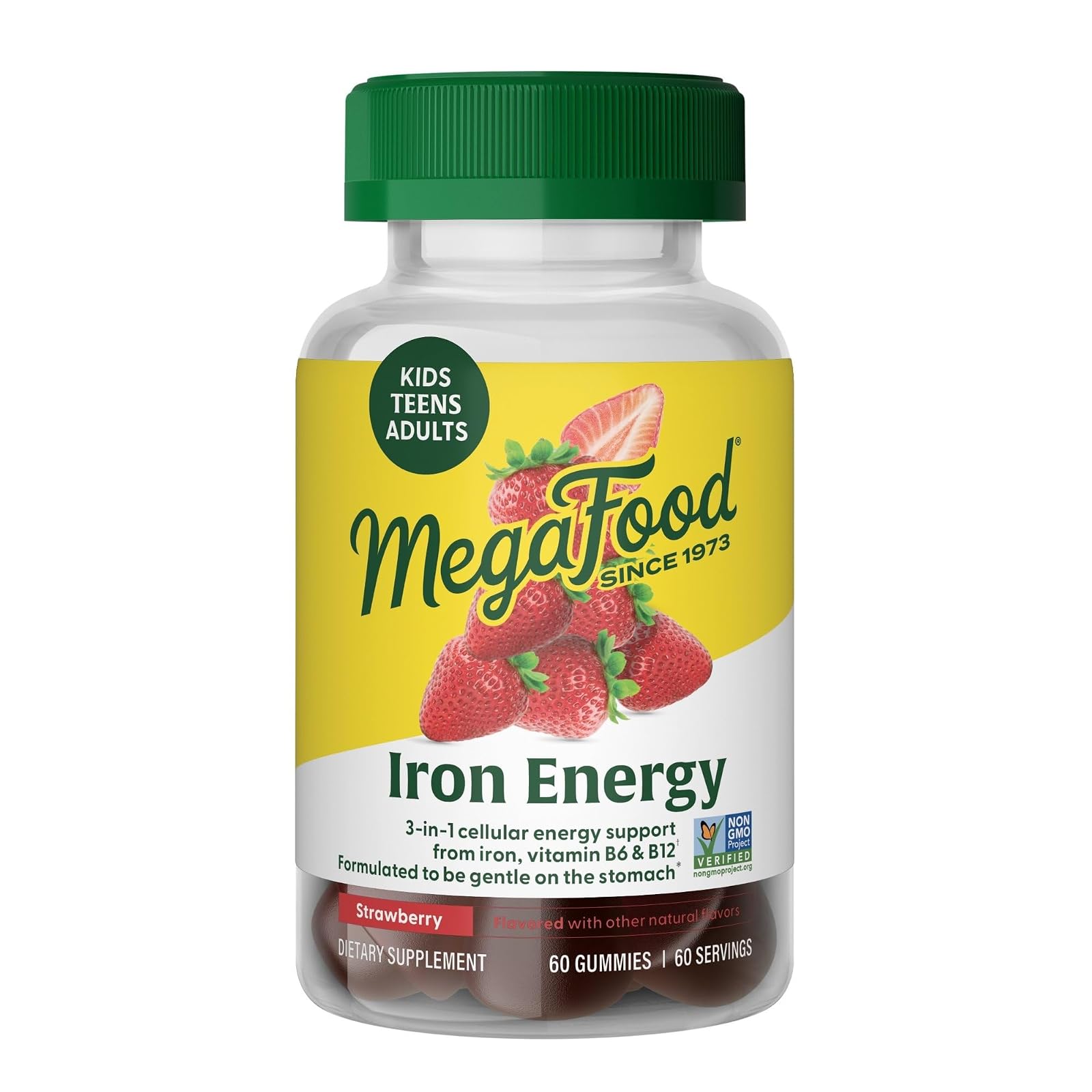 MegaFood iron energy gummies