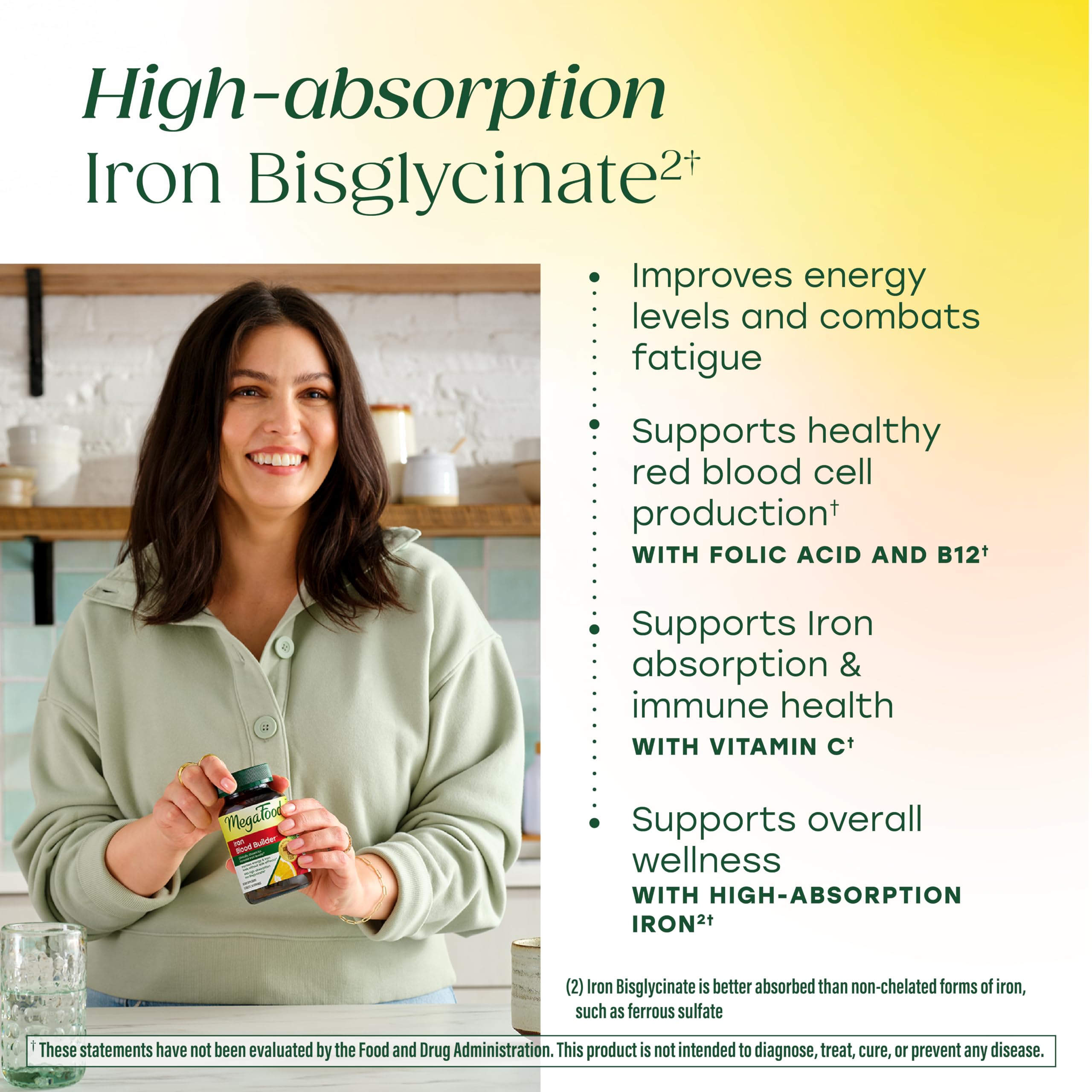 MegaFood iron supplement for energy