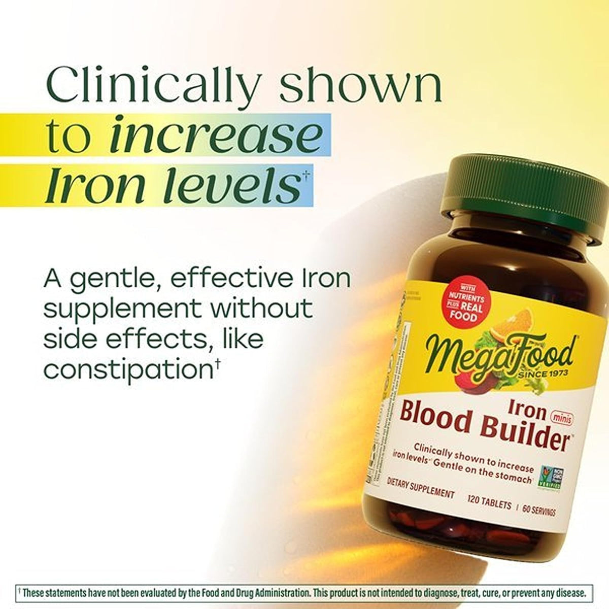 MegaFood iron support for healthy blood
