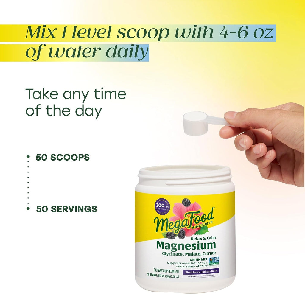 MegaFood magnesium citrate for daily wellness