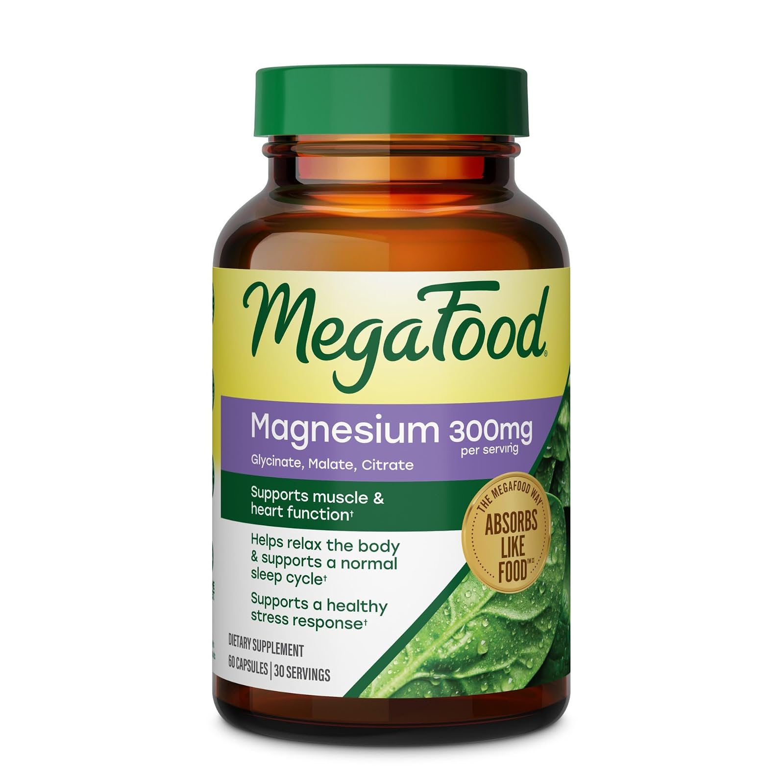 MegaFood magnesium glycinate capsules